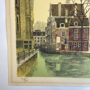 Art | Denis Paul Noyer French Artist Vintage Lithograph Signed Numbered ...